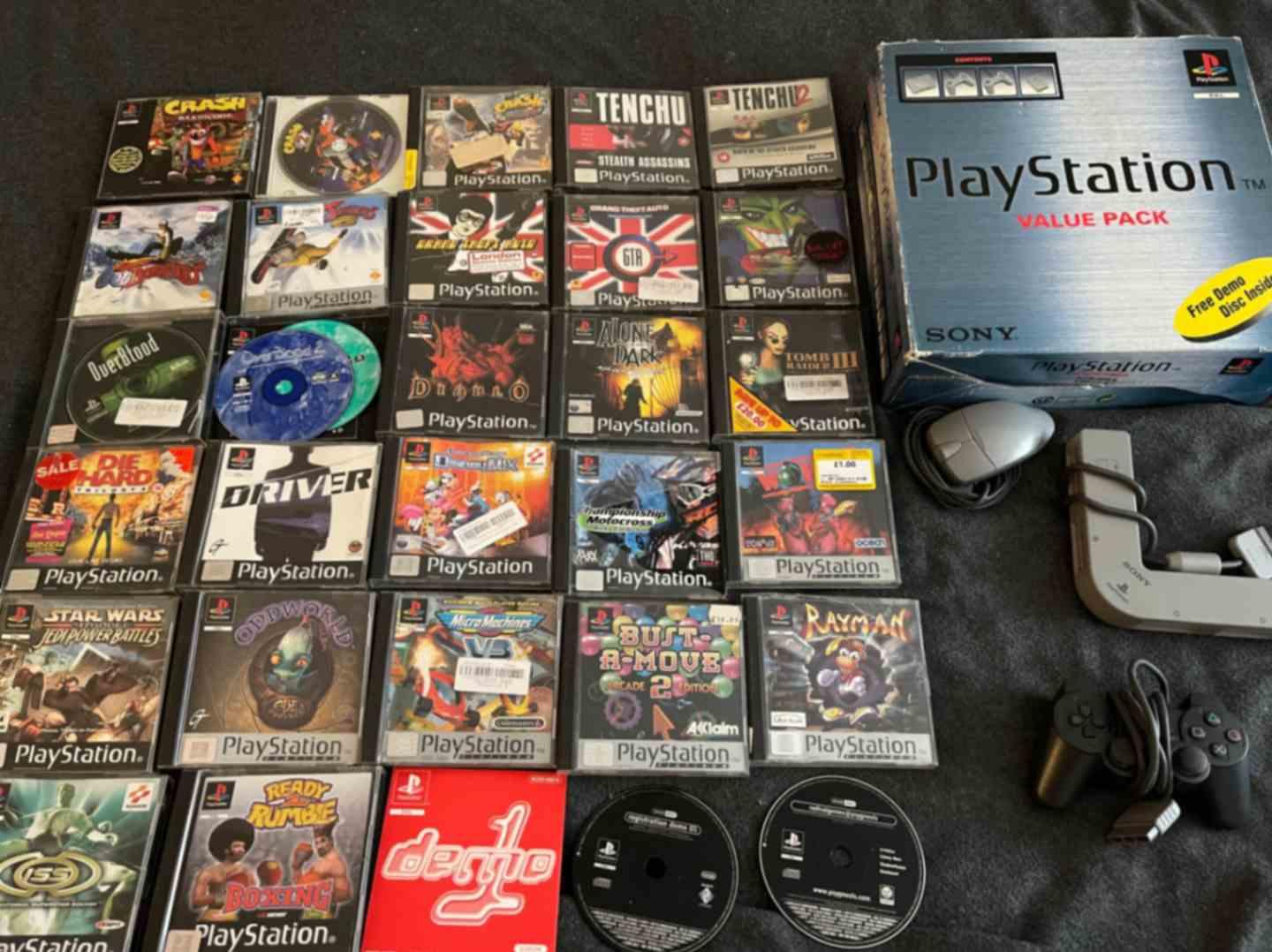 Could you guys help me with pricing my PS1 collection? I need quick ...